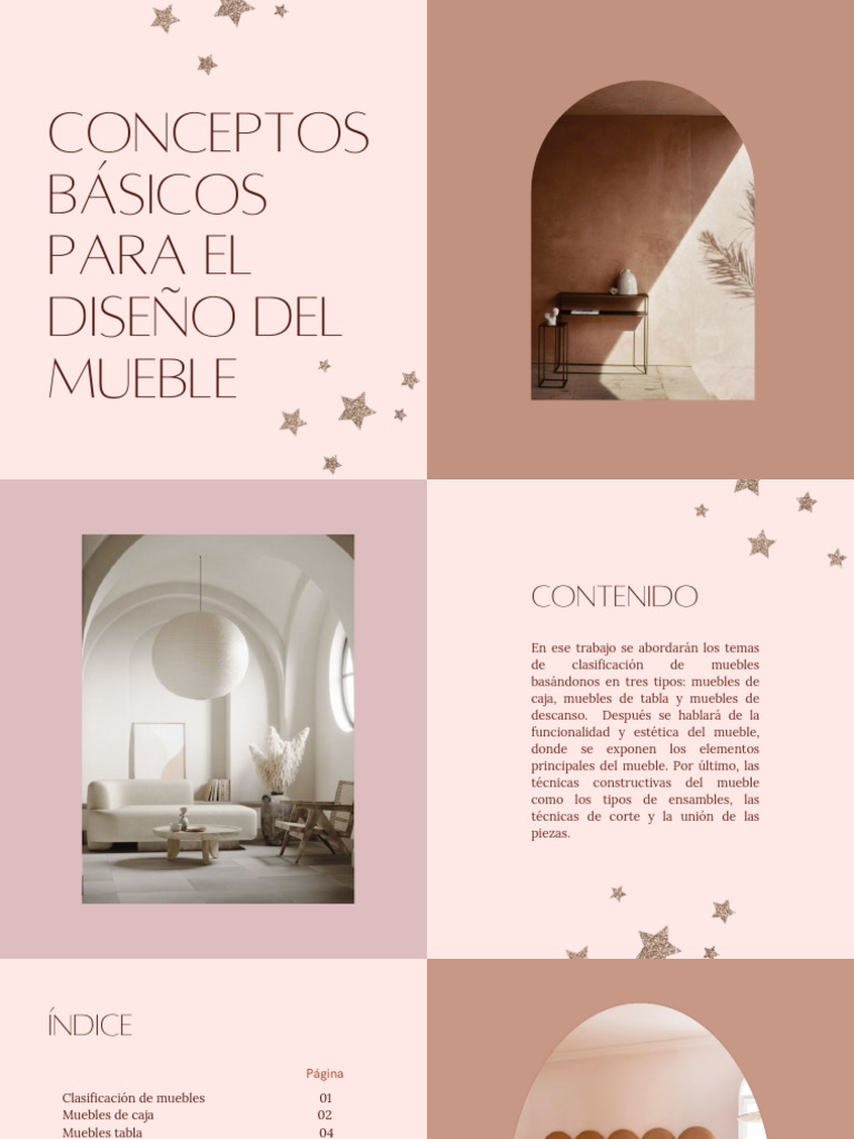 Conceptos Básicos para El Diseño Del Mueble. | PDF