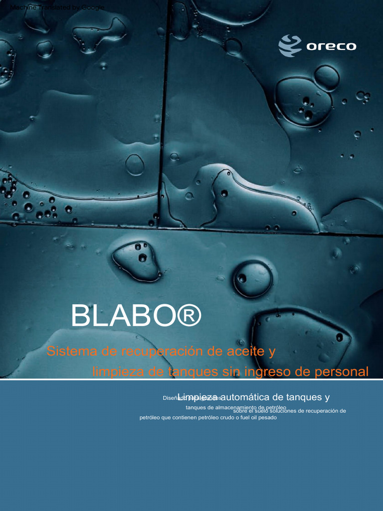 Babo Tank Cleaning System | PDF