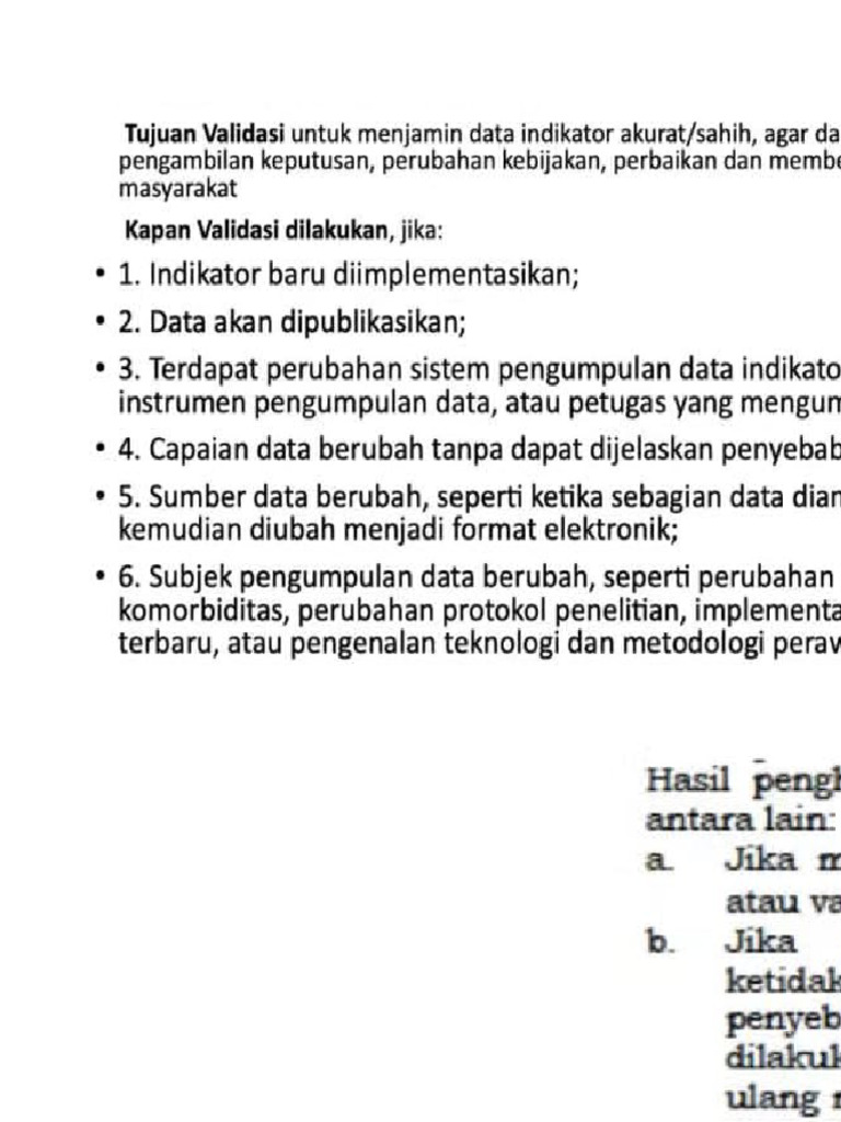 Formulir Validasi | PDF