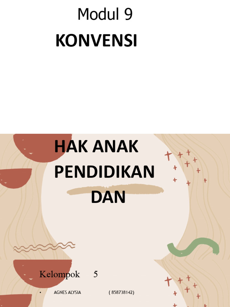 Modul 9 Pendidikan Anak SD | PDF | Ilmu Sosial