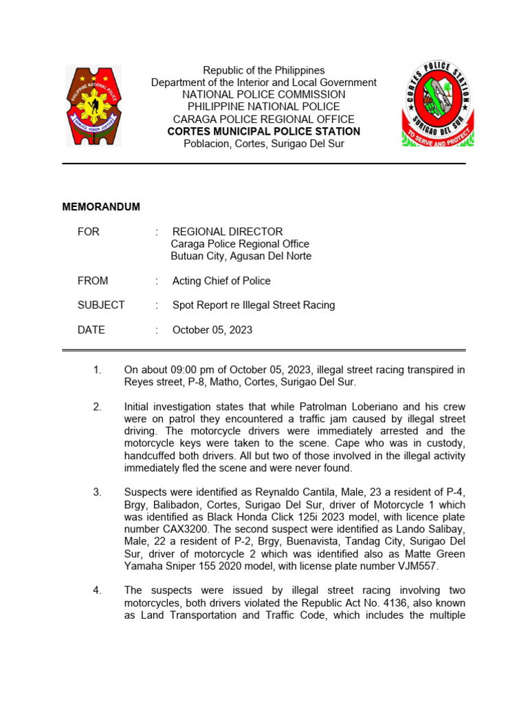 Technical English 2 Spot Report | PDF