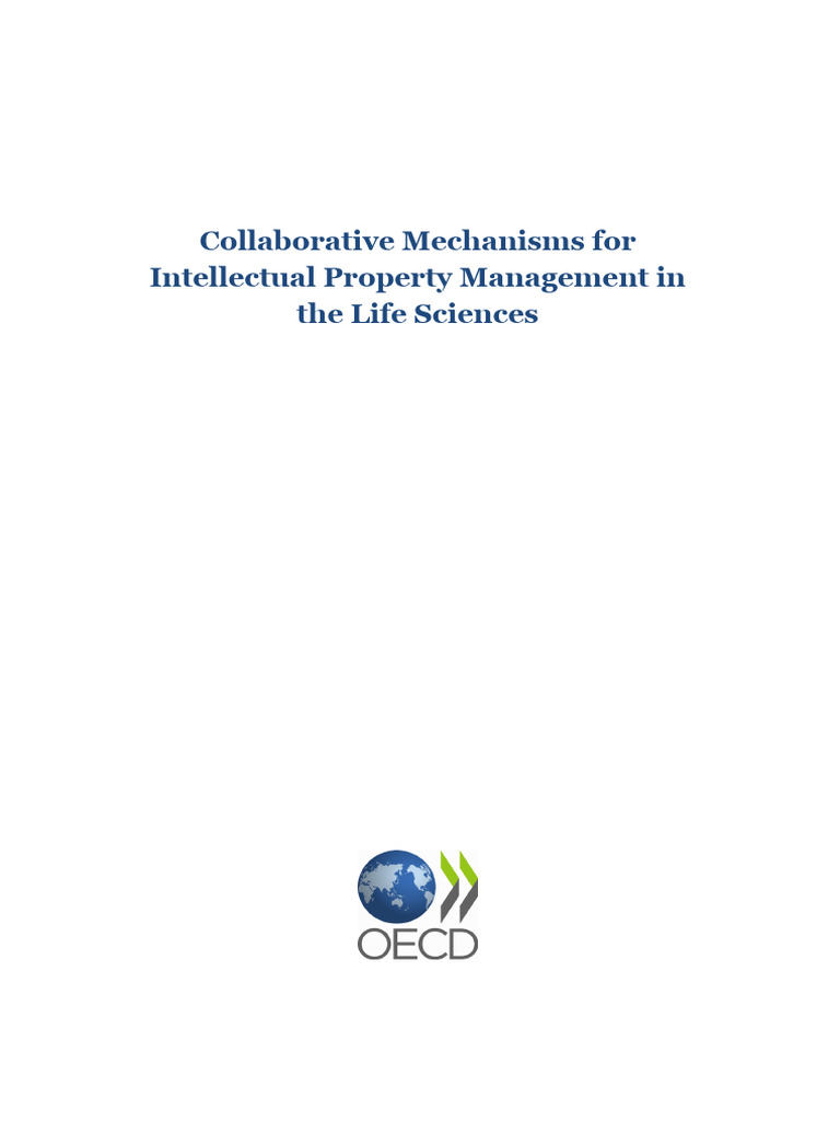 OECD-Collaborative Mechanisms For IP Management | PDF