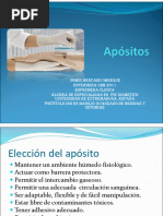 Cuadro Comparativo-Apósitos | PDF | Herida | Medicina CLINICA