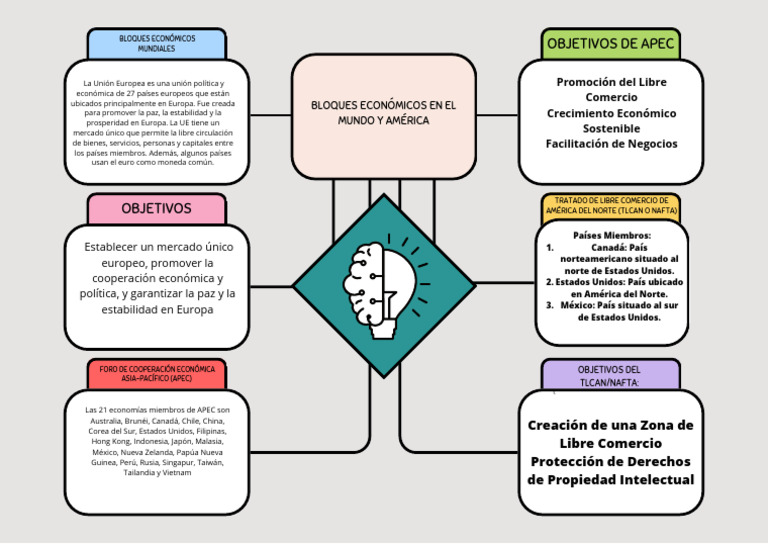 Organizador Grafico Proyecto Creativo Multicolor | PDF