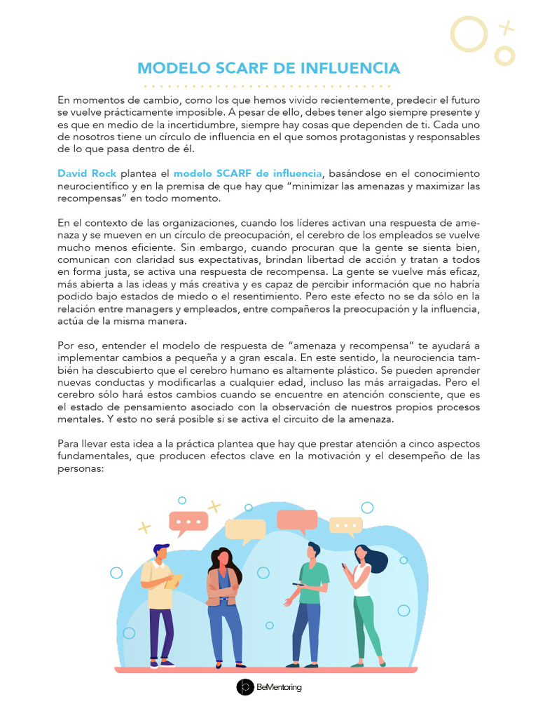SCARF | PDF | Motivacional | Motivación