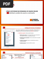 Manual Del Usuario Reinicio de Contraseña Angecia Virtual Sat Guatemala | PDF | Contraseña ...