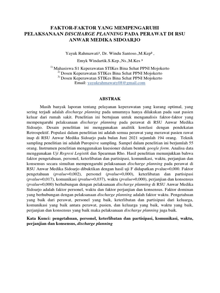 MANUSKRIP keperawatan | PDF