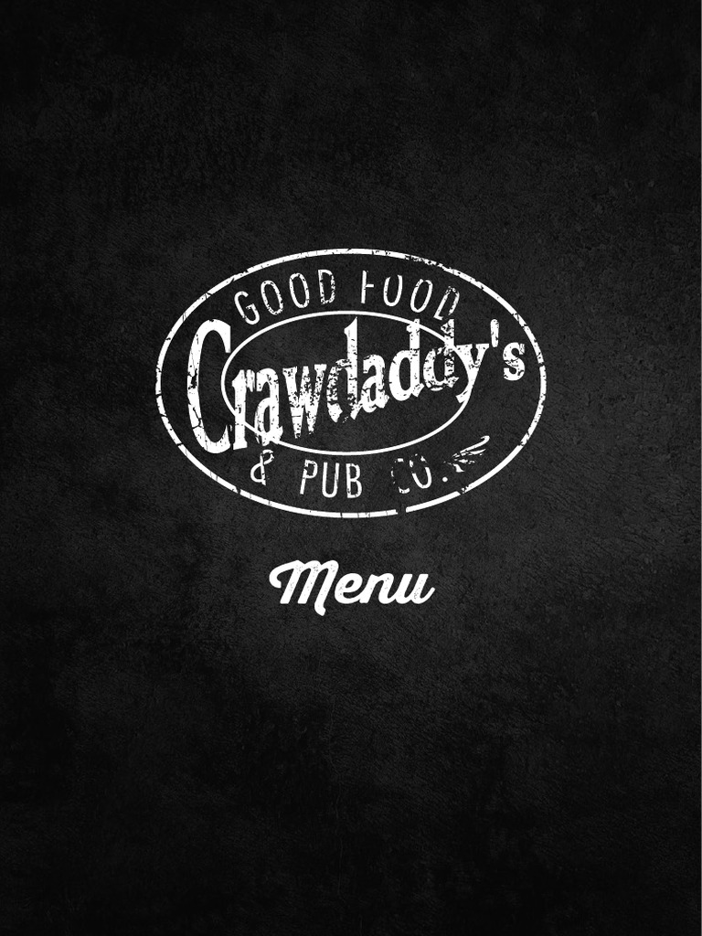 Crawdaddys Menu | PDF
