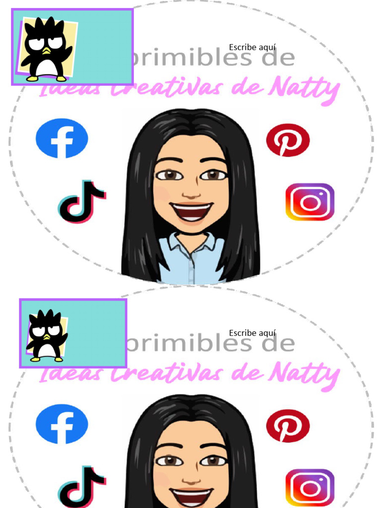 Badtz Maru Imprimible | PDF