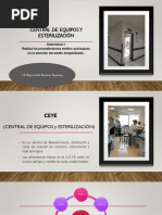 ÁREA DE ESTERILIZACIÓN en CEyE | PDF
