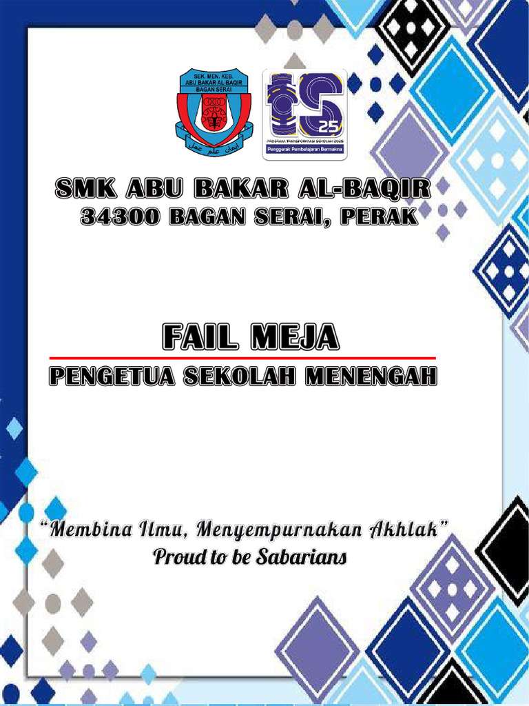 Cover Depan Fail Meja | PDF
