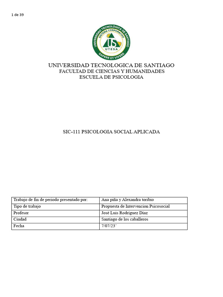 Copia de Proyecto de Jose Luis | PDF Copia de Proyecto de Jose Luis | PDF