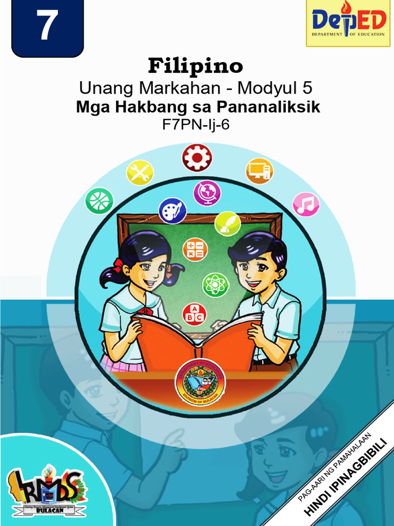Filipino 7 Jhs q1 Modyul 5 Pulong Buhangin Nhs Parada Nhs Mga Hakbang Sa Pananaliksik Materials ...