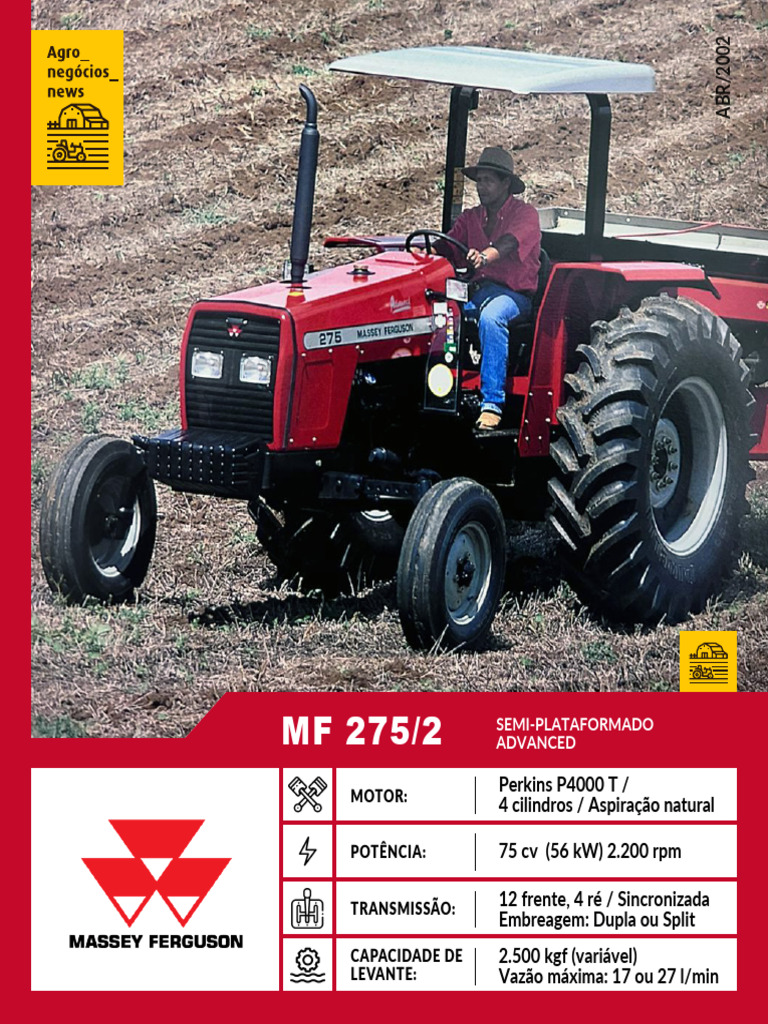 MF 275 4x2 | PDF