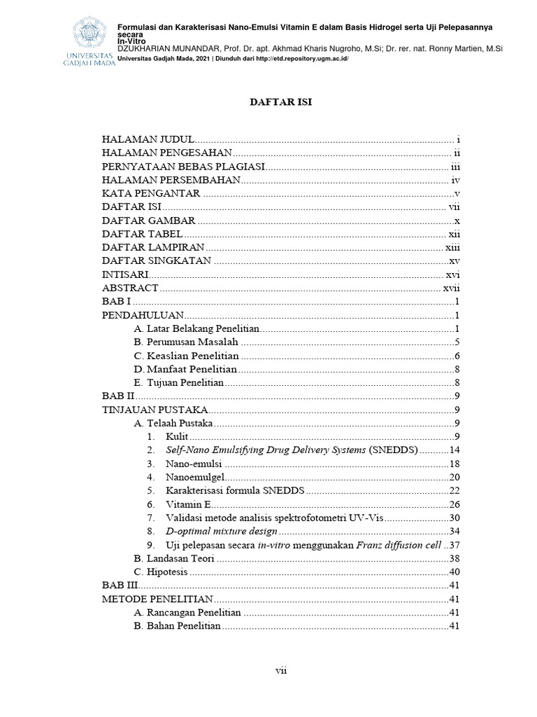 S2 2021 402552 Tableofcontent | PDF