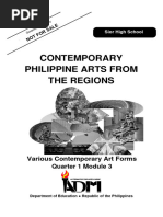 Quarter 2 Module 1 CPAR | PDF | Performance Art | Learning