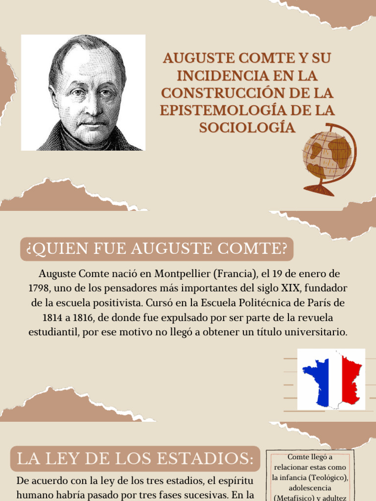 Augusto Comte | PDF | Positivismo | Sociología