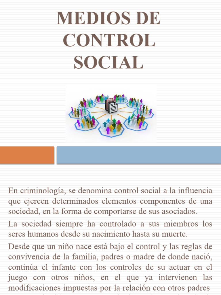 5 Presentacion Medios de Control Social | PDF