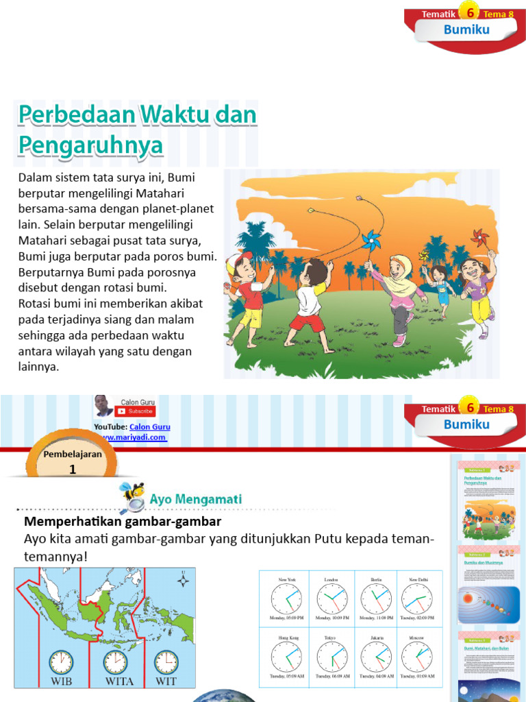 Kelas 6 Tema 9 Subtema 1 | PDF