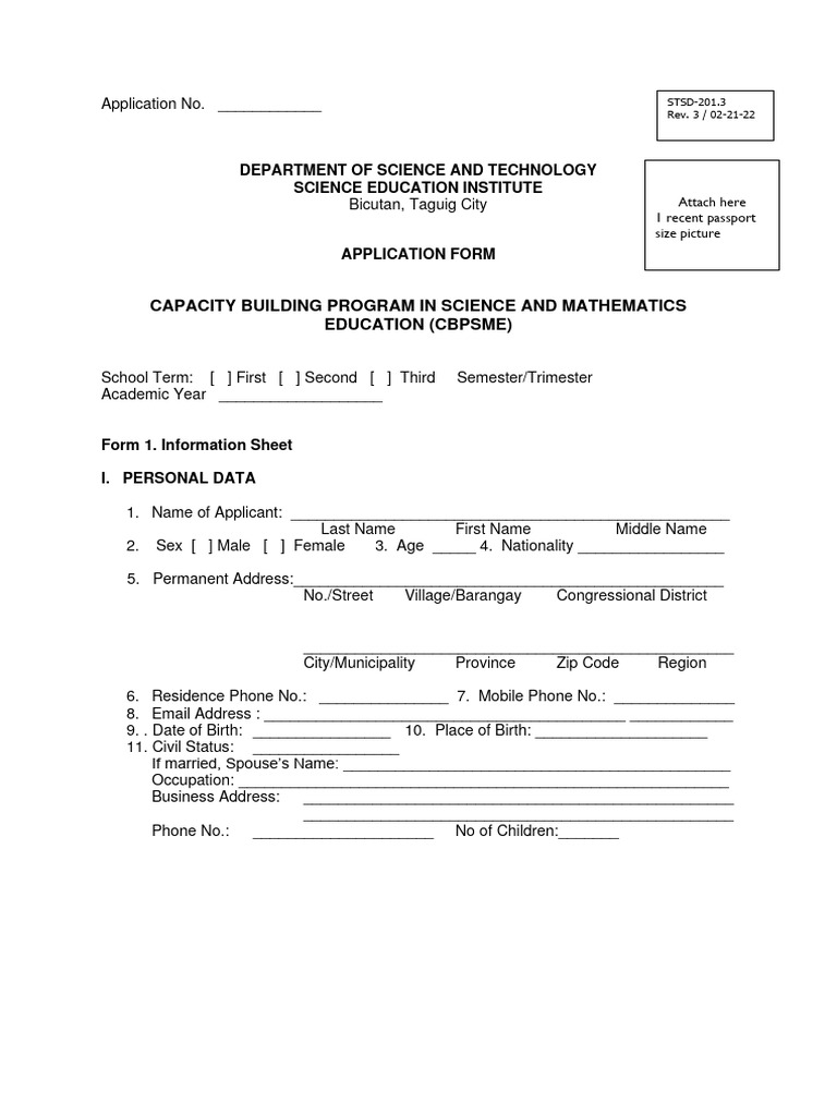 Cbpsme App Form 2023 | PDF | Career & Growth | Finance & Money Management