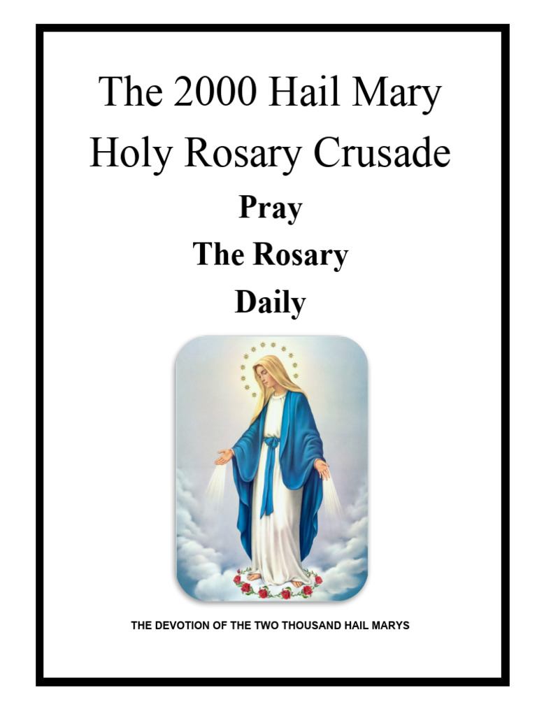 The 2000 Hail Mary | PDF