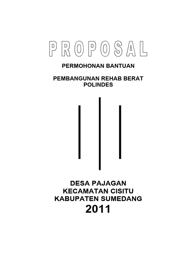 Proposal Polindes | PDF