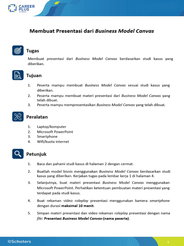 Presentasi Business Model Canvas Ecoprint | PDF