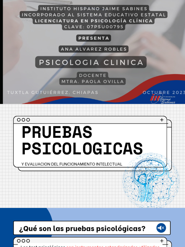 Pruebas Psicologicas Ana PDF | PDF | Ciencia y matemáticas