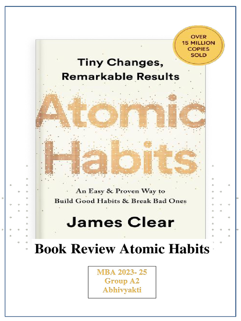 The Atomic Habits | PDF