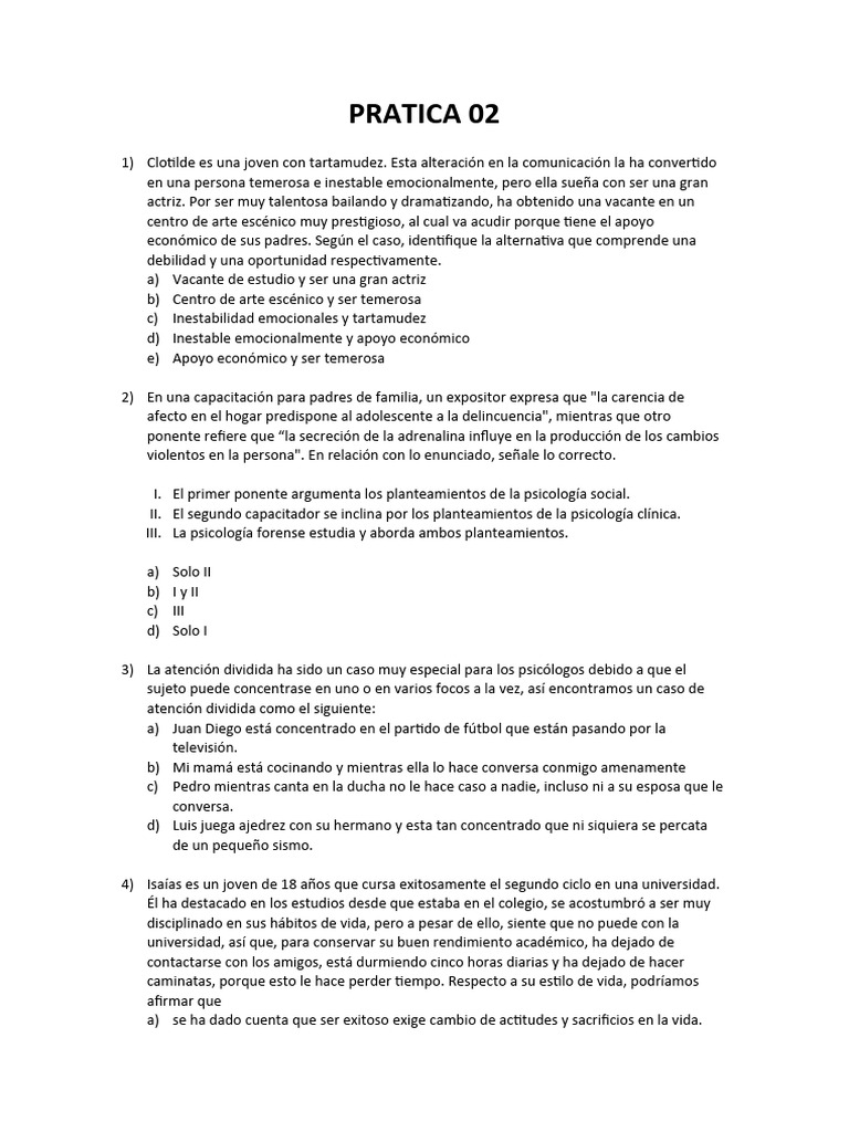 Practica Ii | PDF
