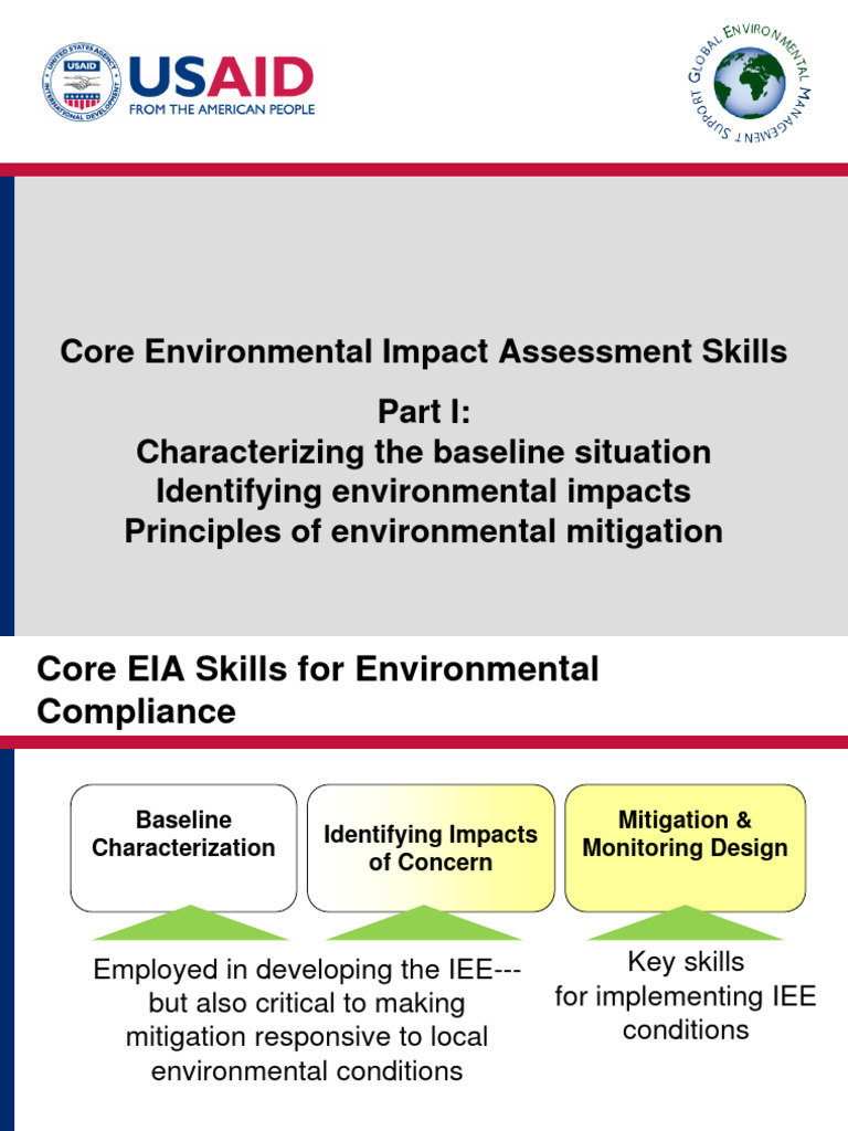 7 Session 4 EIA Core Skills 1 Mar2014 | PDF
