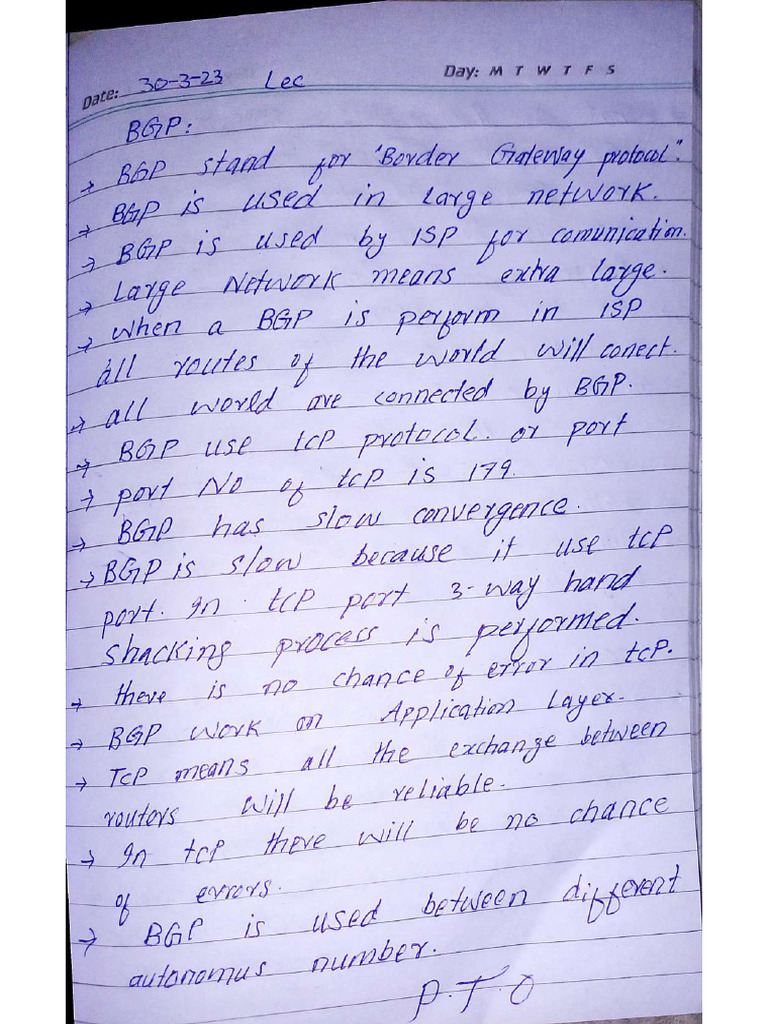 BGP Protocol | PDF