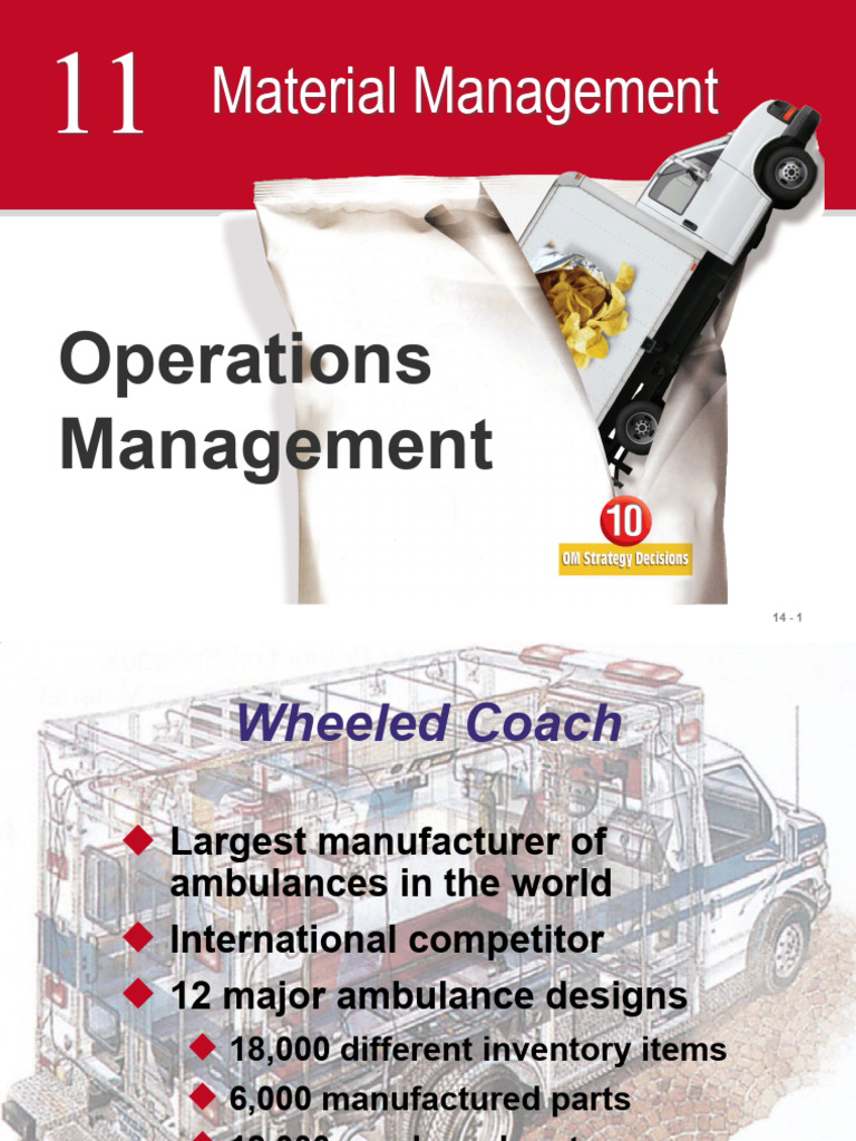 Chapter11 Material Management | PDF