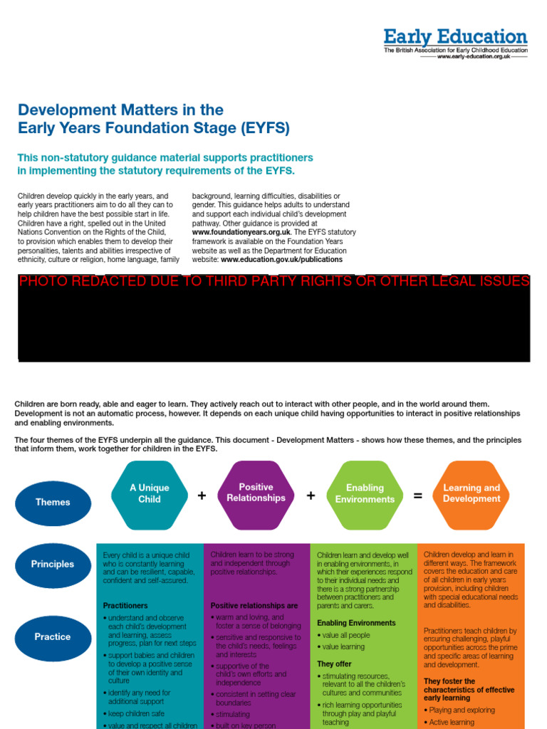 Eyfs Notes | PDF | Wellness