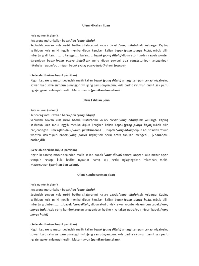 Atur Atur Ijoan | PDF | Memasak, Makanan, & Anggur