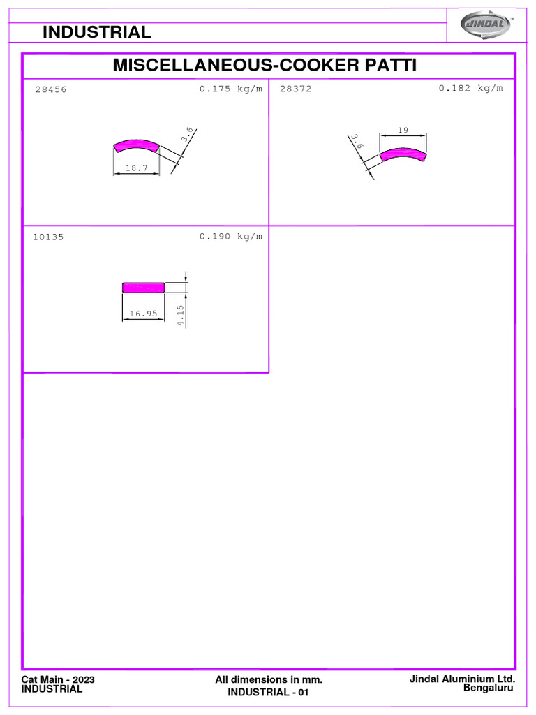 Industrial Miscellaneous | PDF