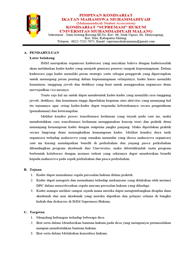 ToR Penyuluhan DPC | PDF