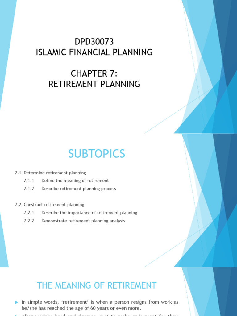 Chapter 7 IFP DPD30073 | PDF