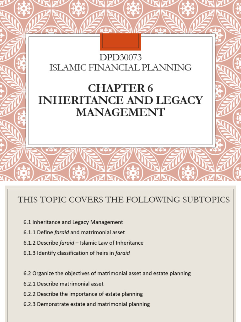 Chapter 6 IFP DPD30073 | PDF