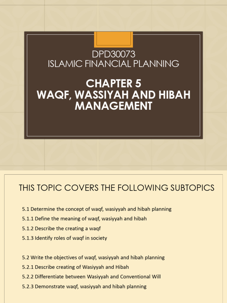 Chapter 5 IFP DPD30073 | PDF