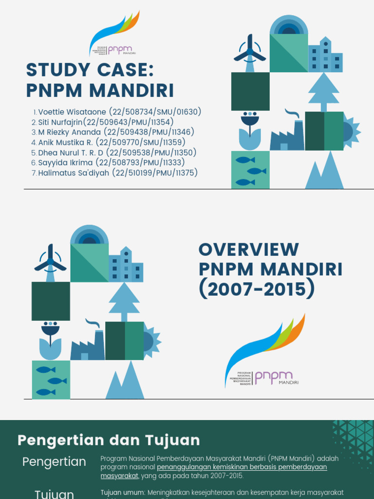 PNPM Mandiri: Pemberdayaan Masyarakat | PDF | Karier & Perkembangan ...