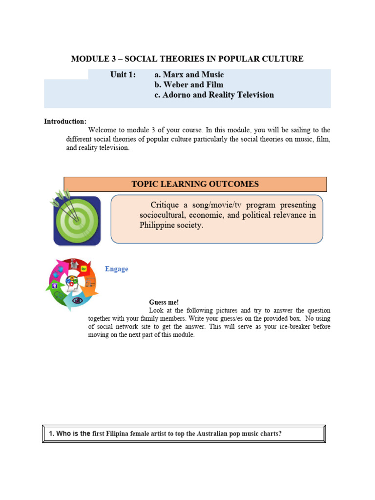 GPPC - Finals - Marx and Adorno | PDF