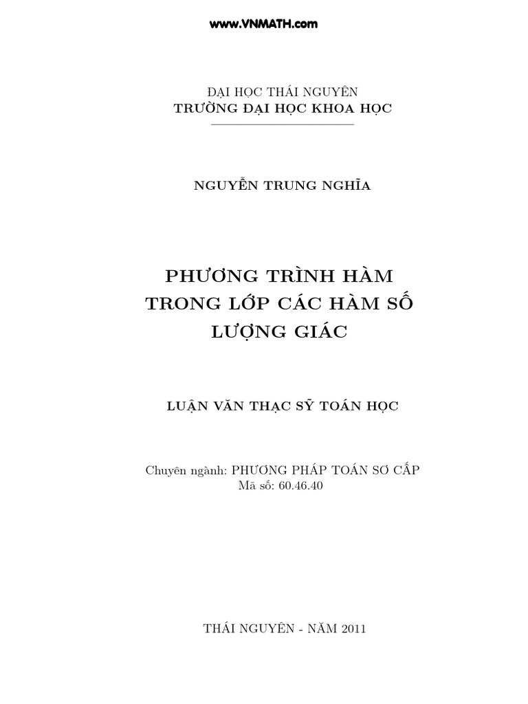 PTH Luong Giac | PDF