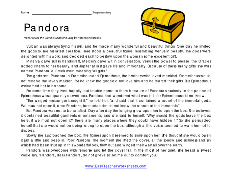 Pandora: Sequencing | PDF | General Fiction
