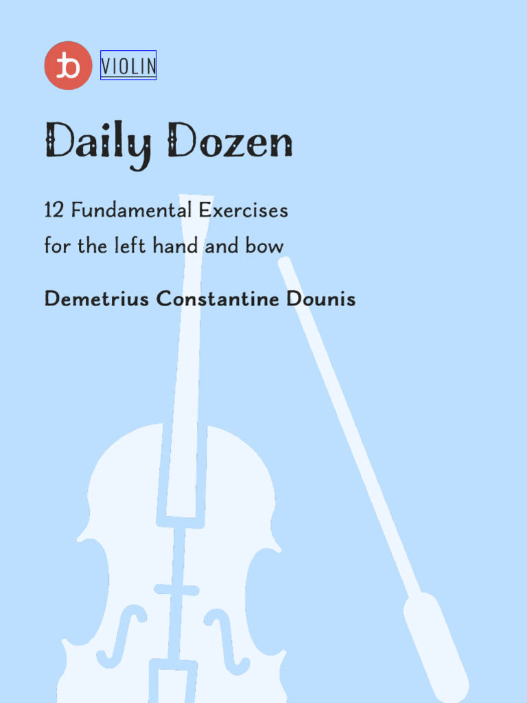 Dounis Daily Dozen | PDF