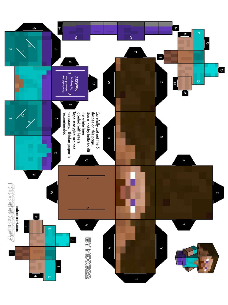 Minecraft Papercraft | PDF