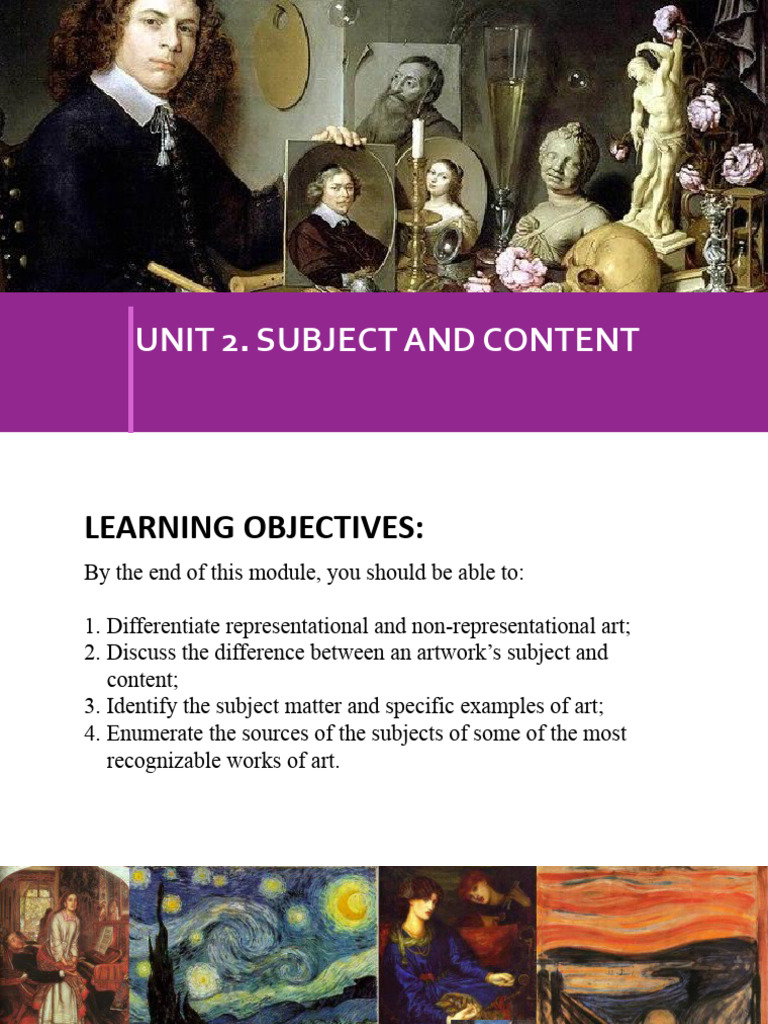 Module 2 Subject and Content | PDF