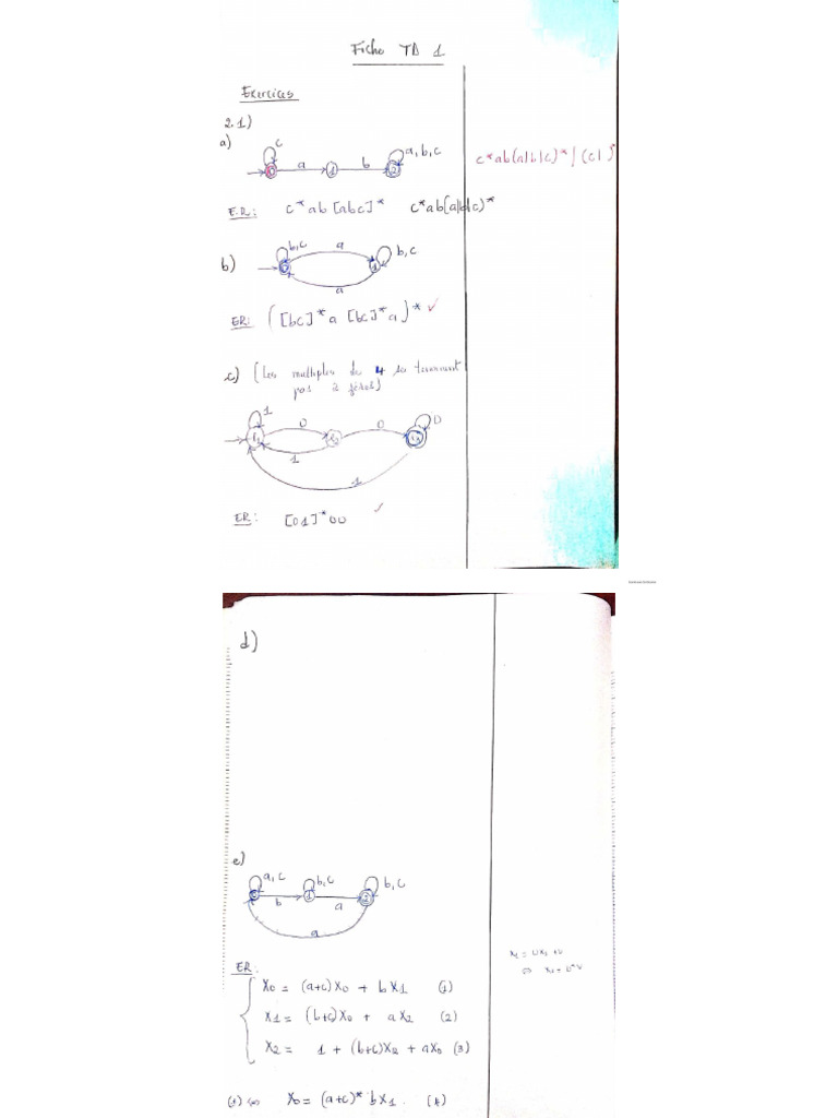 Correction TD Grammaire | PDF