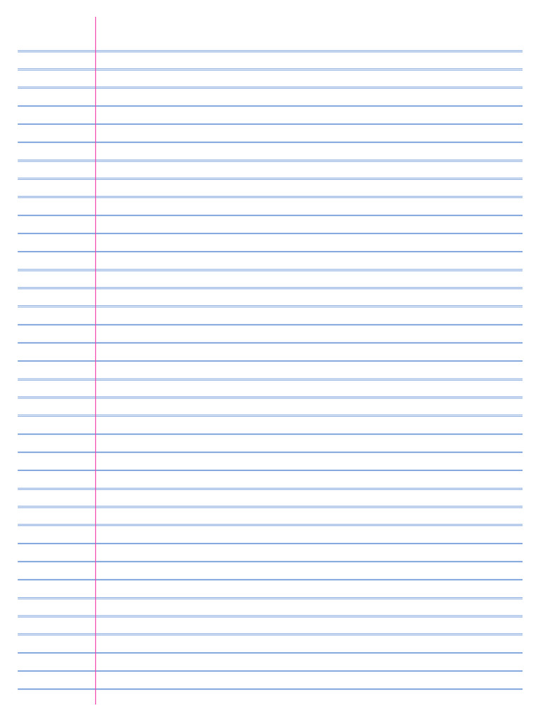 Note Paper Double Lines Margin 1 en | PDF
