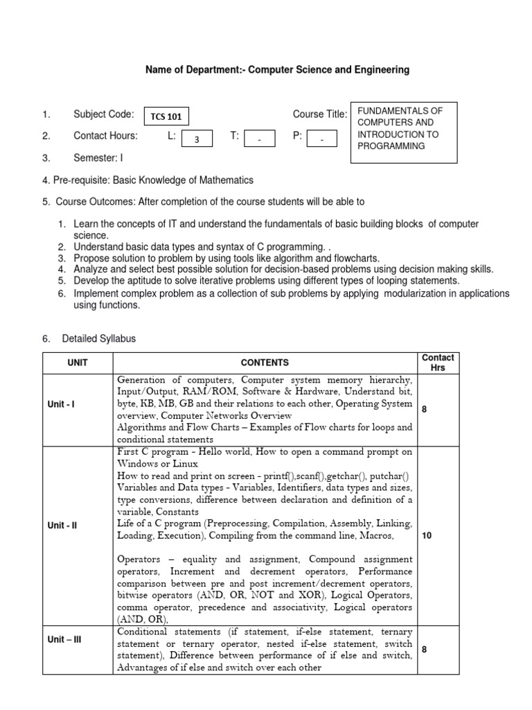 Syllabus CSE IBM DS and AI | PDF